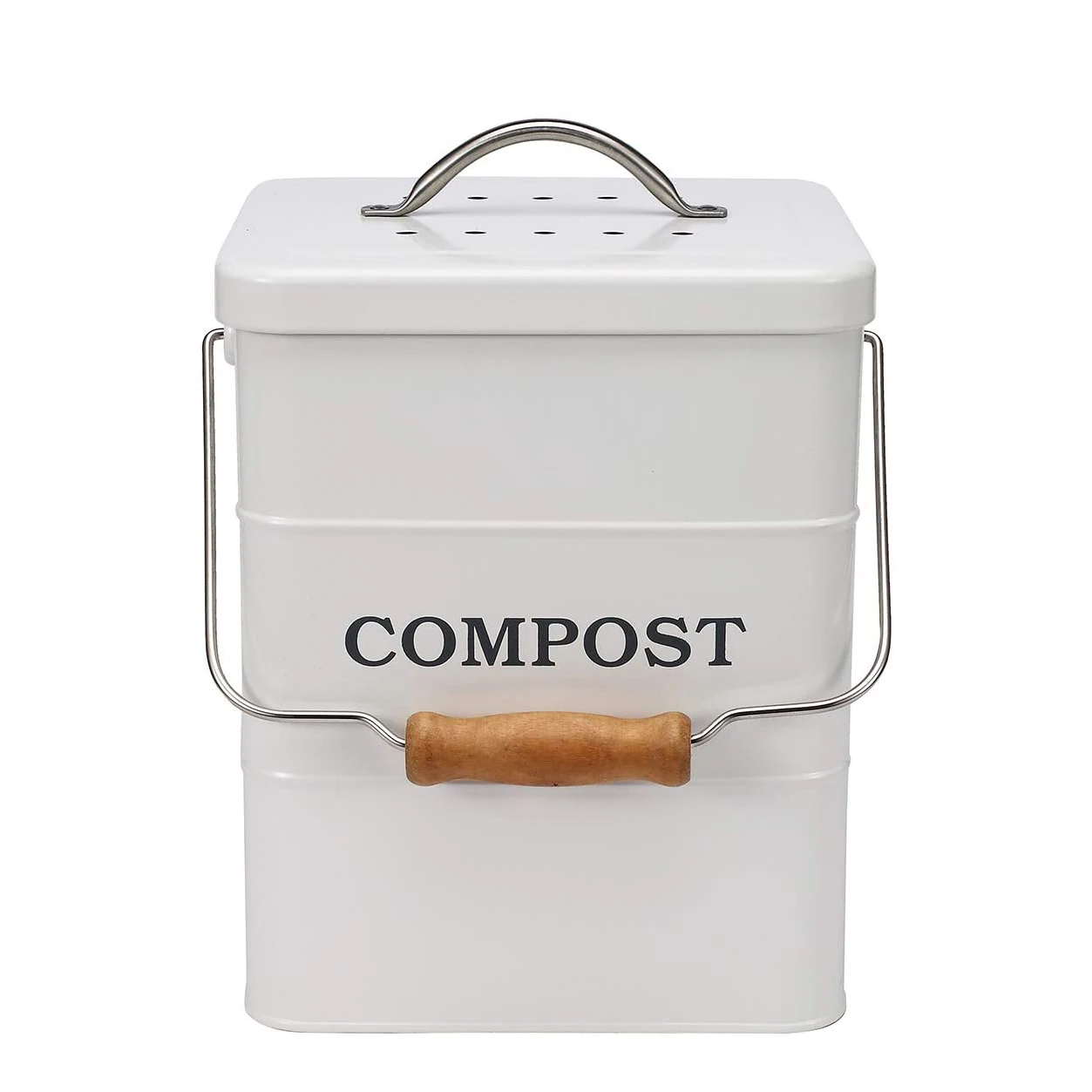 New Design 5l Waste Bin Kitchen Wall-mounted Stainless Steel Waste Bin ...