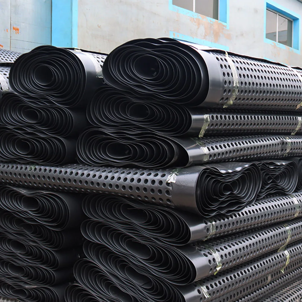 Hot Sale Good Quality Dimple Drainage Board Channel Drain Sheet ...