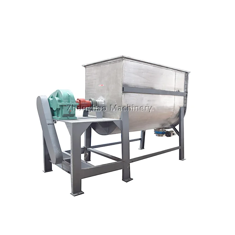 1000L Stainless Steel Water Based Putty Paint Coating Horizontal Ribbon ...