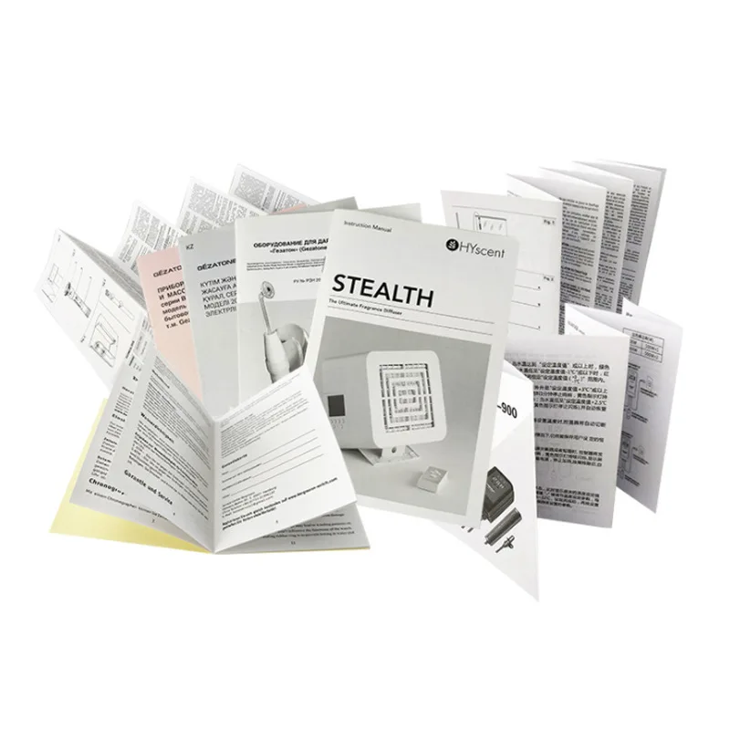 Custom Instruction Booklet Flyer Leaflet Brochure Printing Service ...
