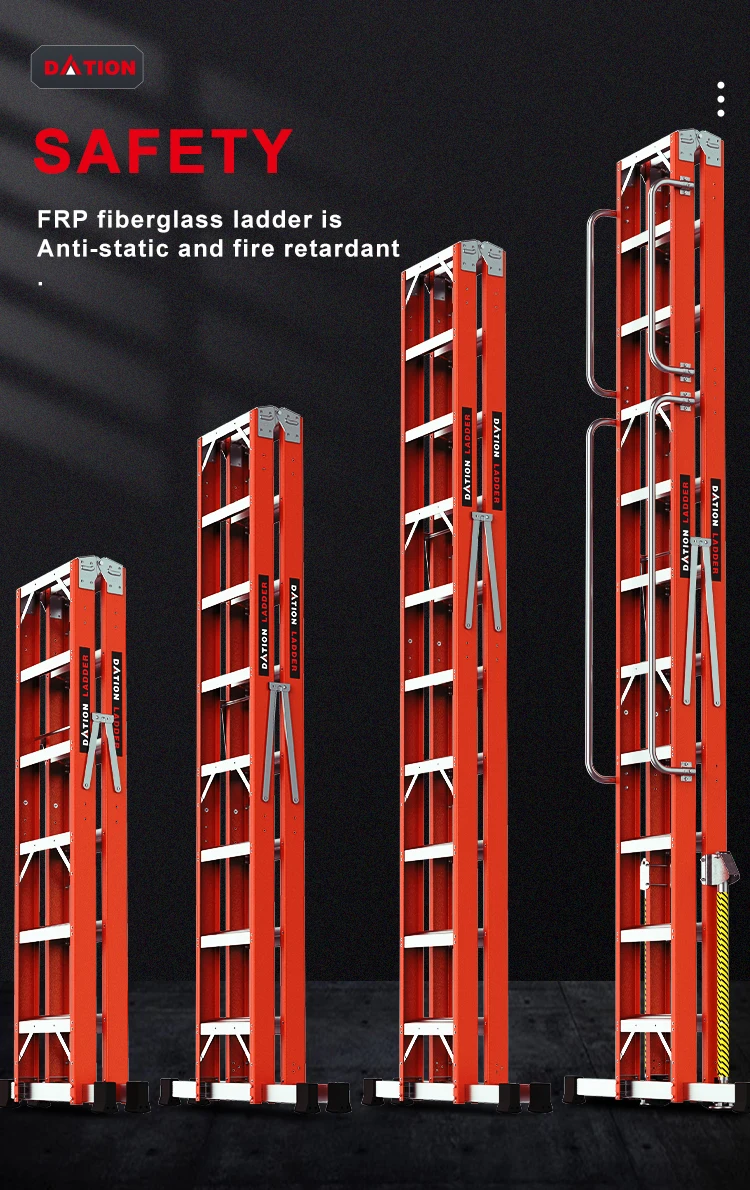 Ansi Non-conductive A Step Ladder For Electrical Work Sturdy Industrial ...