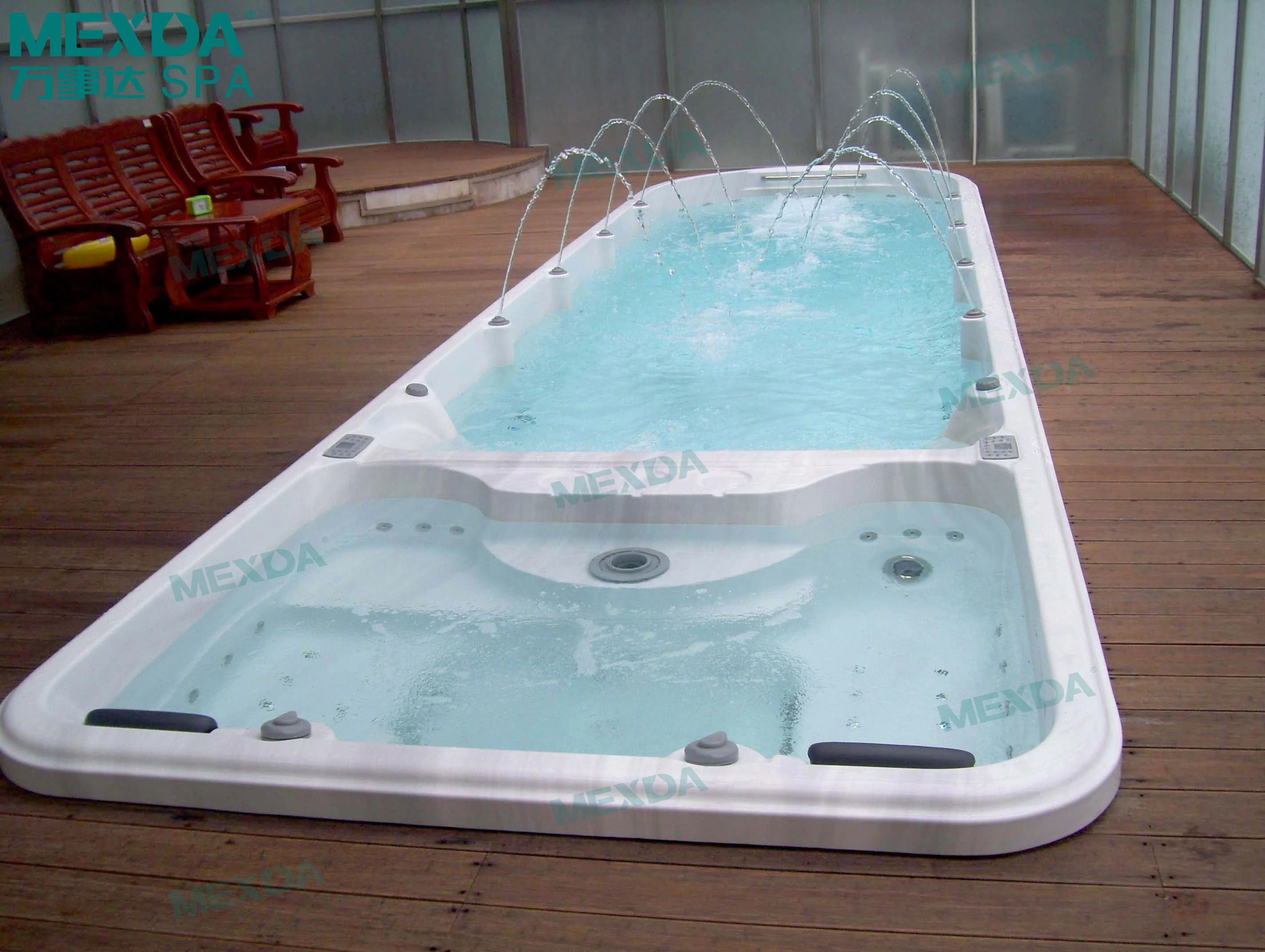 Container Swimming Pool - MEXDA WS-S08M - Massage & Swim