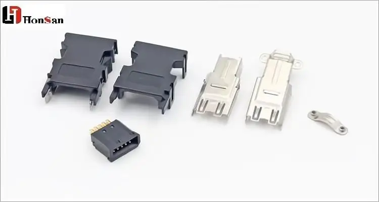 Server Connector Mitsubishi Encoder Connector SM-10P-B 3M 36310 10P ...