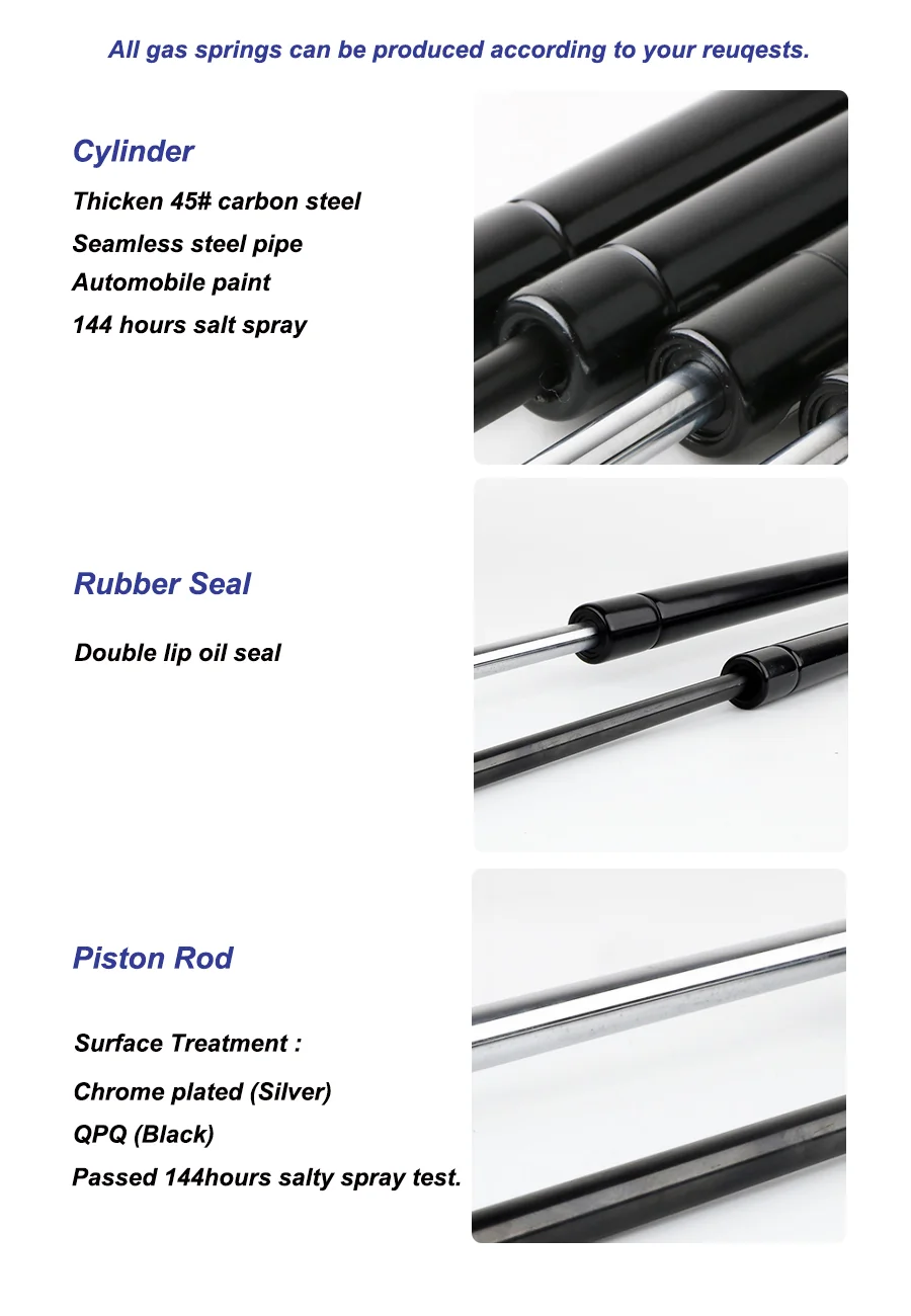 High Quality Gas Cylinder Style Lockable / Gas Strut Pressure /Gas ...