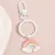 Cute Girly Rainbow Keychain Key Chain For Women Bag Pendant Key Ring ...
