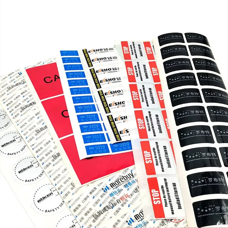 Customized 3D Anti-Counterfeit QR Code Hologram Stickers