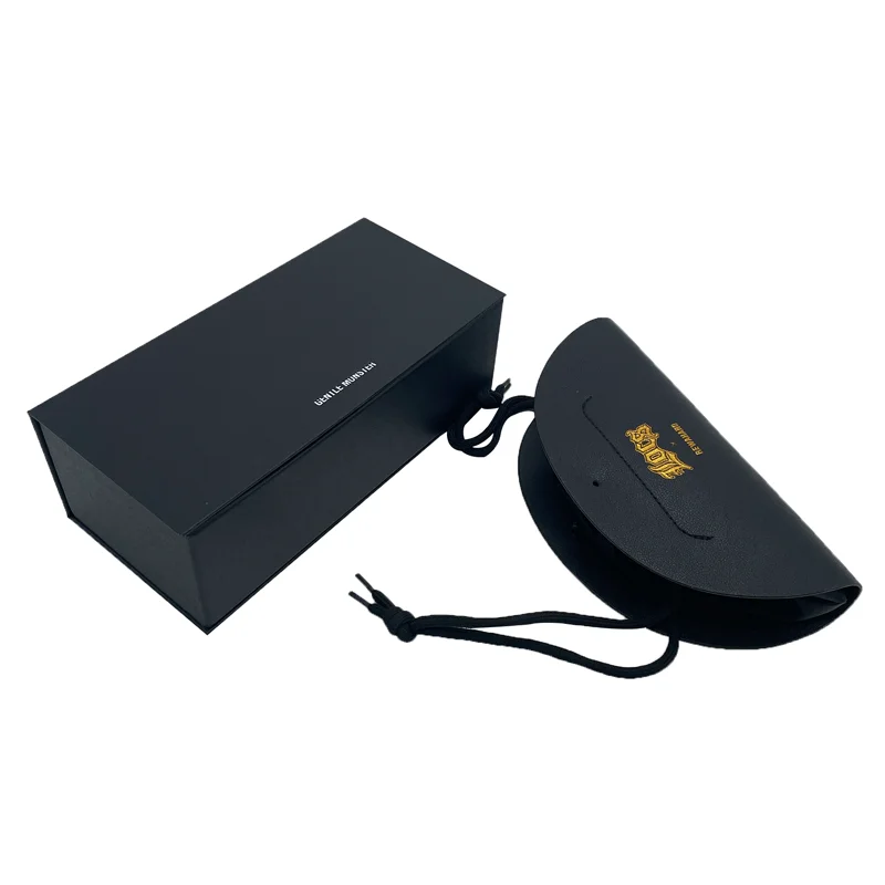 Custom Luxury Brand Sunglasses Case Packaging Boxes Set