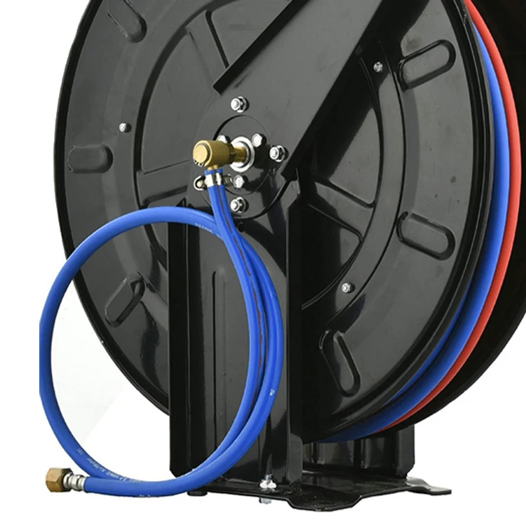 Retractable Heavy Duty Pull Out Gas Cutting Twin Welding Oxygen Hose ...