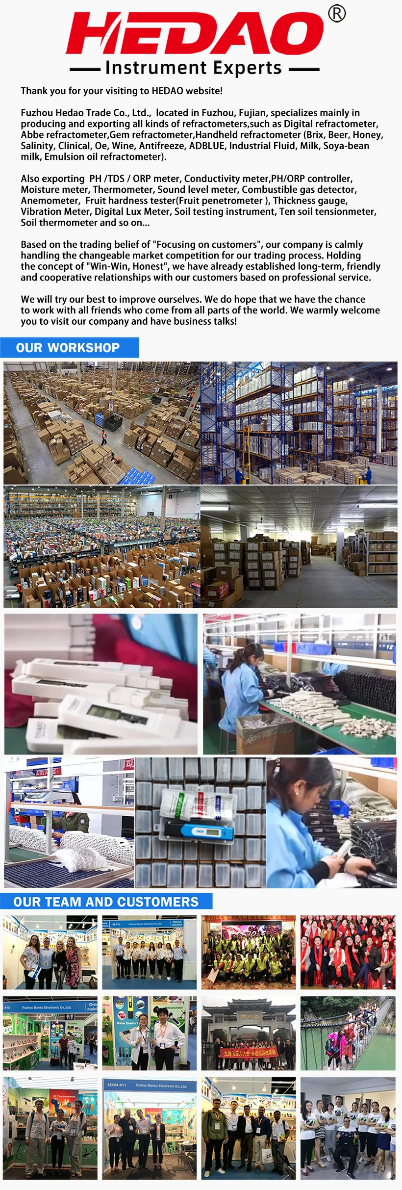 HEDAO Smart Sensor AR8406 - Accurate DO Meter for Water Quality