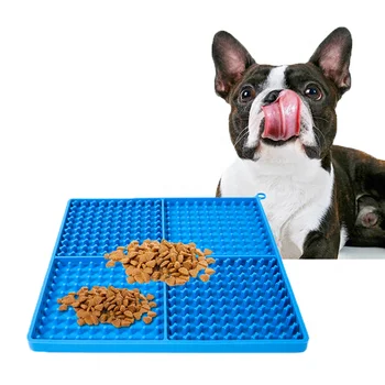 New Pet Lick Licki Licky Mats Cat Dog Puppy Slow Feeder Feeding Pad ...