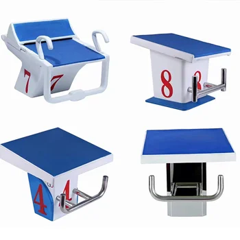 Competitive Fiberglass Swim Starting Block Diving Platform For Swimming ...