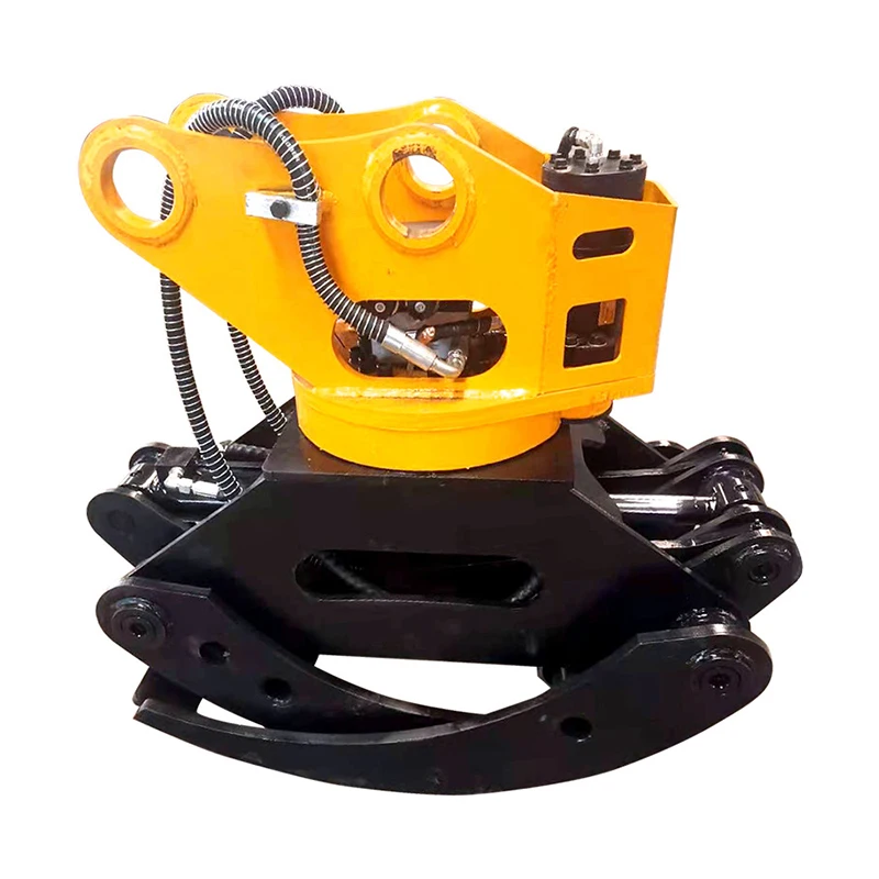 Mini Excavator Log Rotating Grapple - Durable & Efficient