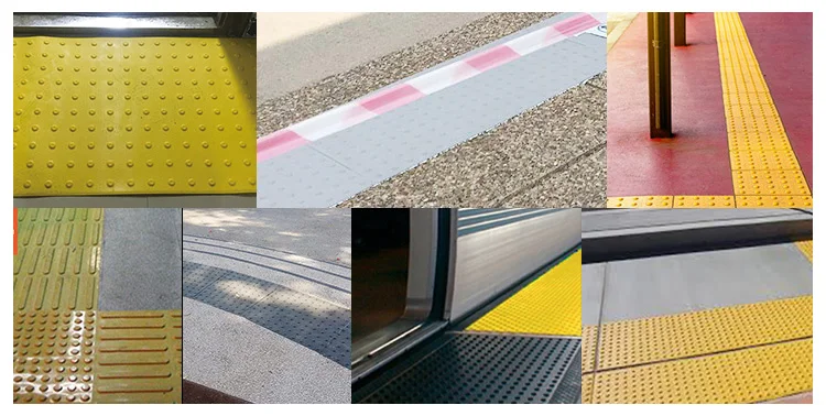 Jxb Bump Dots Rubber Pvc Walkaway Outdoor Indicator Tactile Paving ...