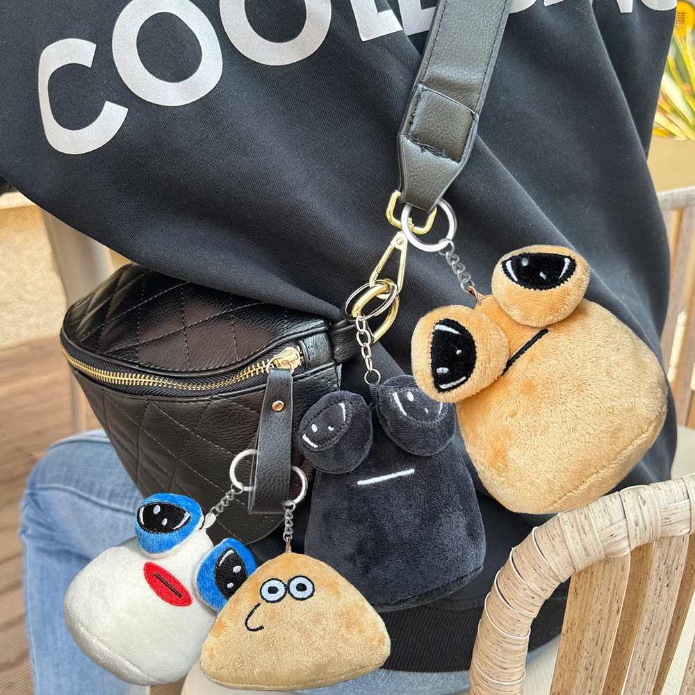 New Toy 2024 Pop My Pet Alien Pou Plush Custom Peluches Figure Stuffed ...