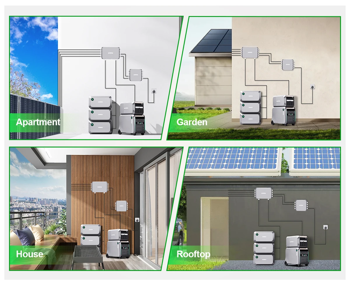 Outdoor 600-2400w Portable Solar Generator 110v/220v Energy Storage ...