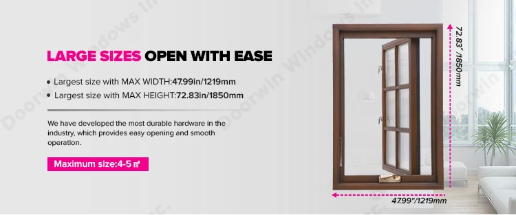 Doorwin High Insulation Windows - Modern & Durable Design