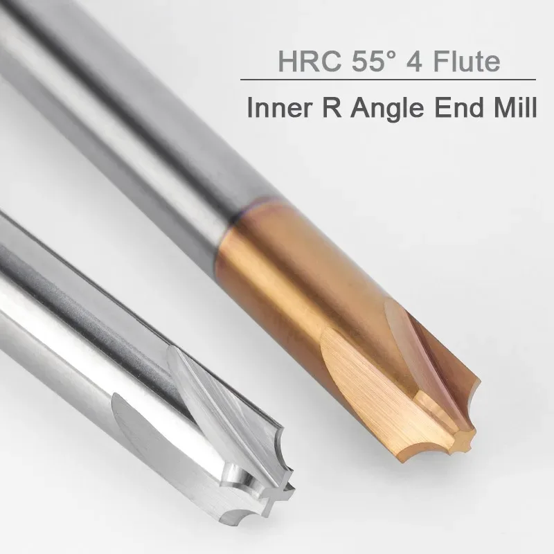 Chamfer Milling Cutter 4 Flutes Carbide 90 Degrees CNC Chamfer Mill for ...