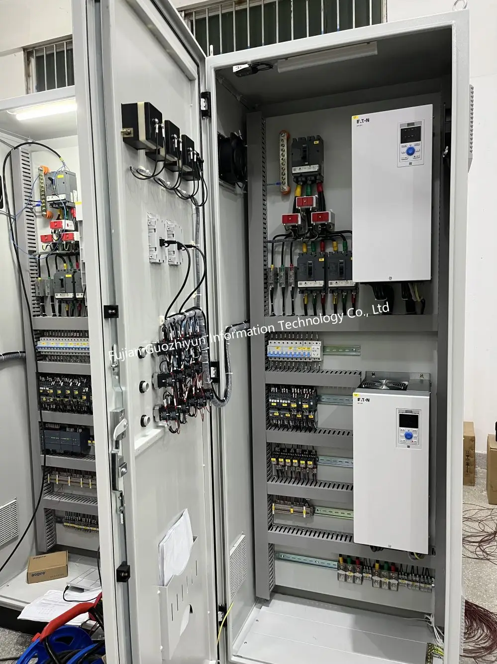 Q21 Mcc Low Voltage 3 Phase Distribution Board Panel 220v Ats Dual Power Automatic Conversion ...