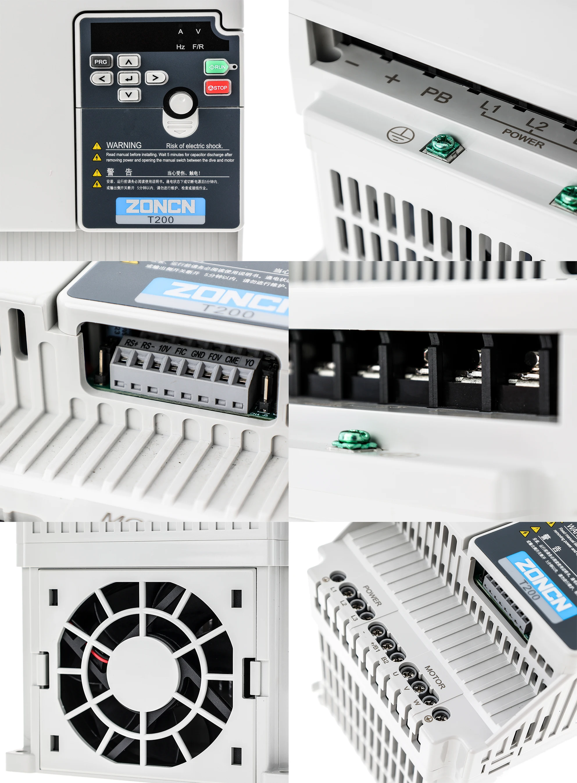 2.2kw 380v Ac Variable Frequency Inverter Micro Frequency Drives ...