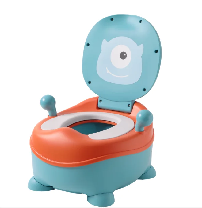 Cartoon Monster Squatty Potty PP PVC PU Plastic Drawer Type Baby Toilet ...