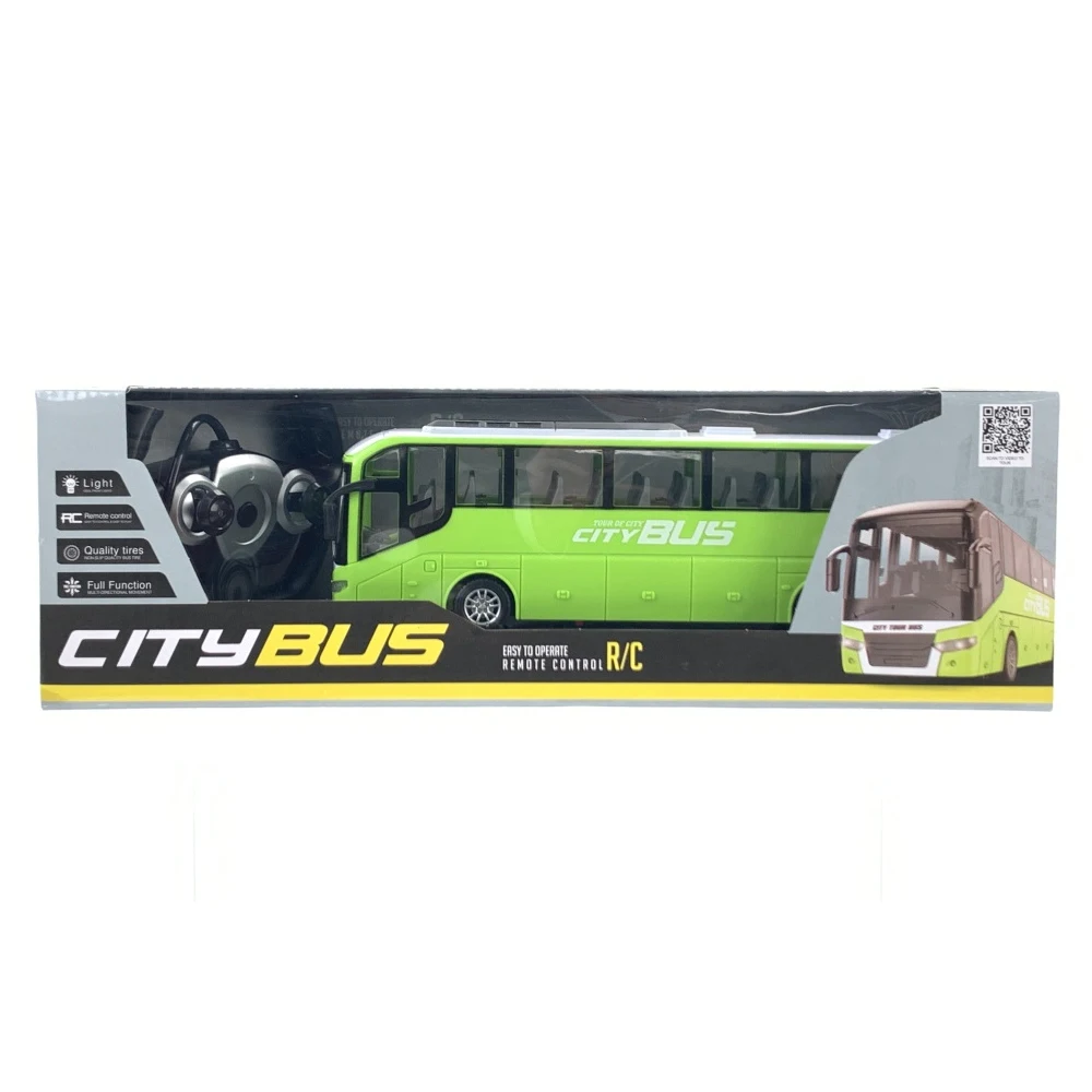 Double Decker Bus Rc Bus Model 2.4ghz 4 Channels Remote Control Bus Toy ...