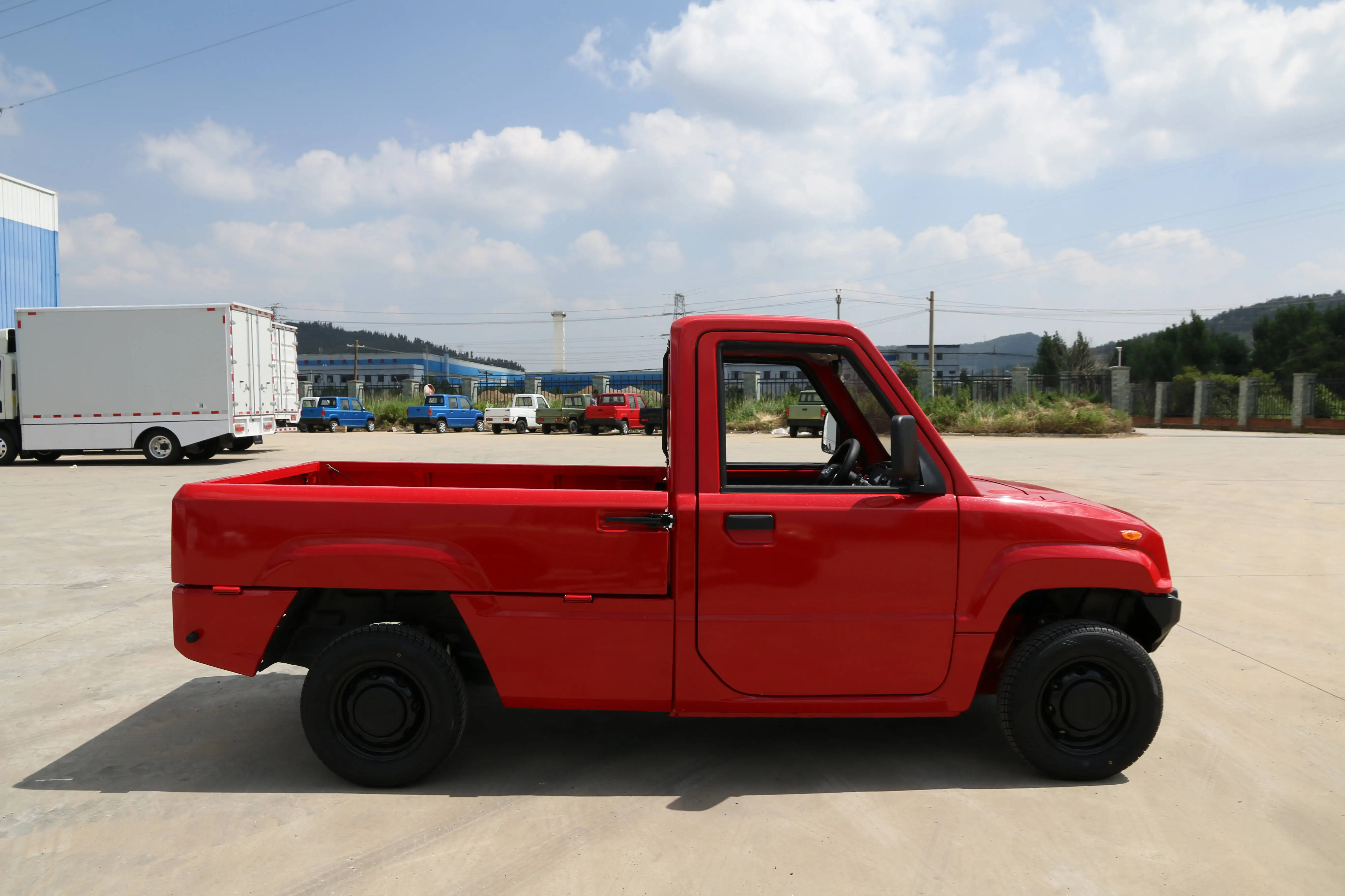 New Mini Pickup Truck Model Electric Car Electric Four-wheeler Pickup ...