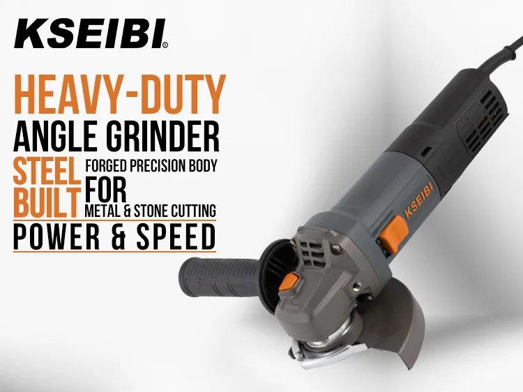KSEIBI 125mm Angle Grinder - 1000W Power Tool for Grinding