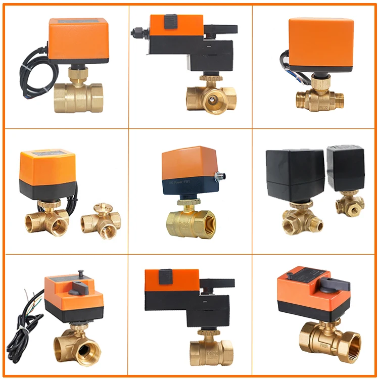 Winner Winviso9001 Two Way Electric Valves Water Flow Control Ball ...