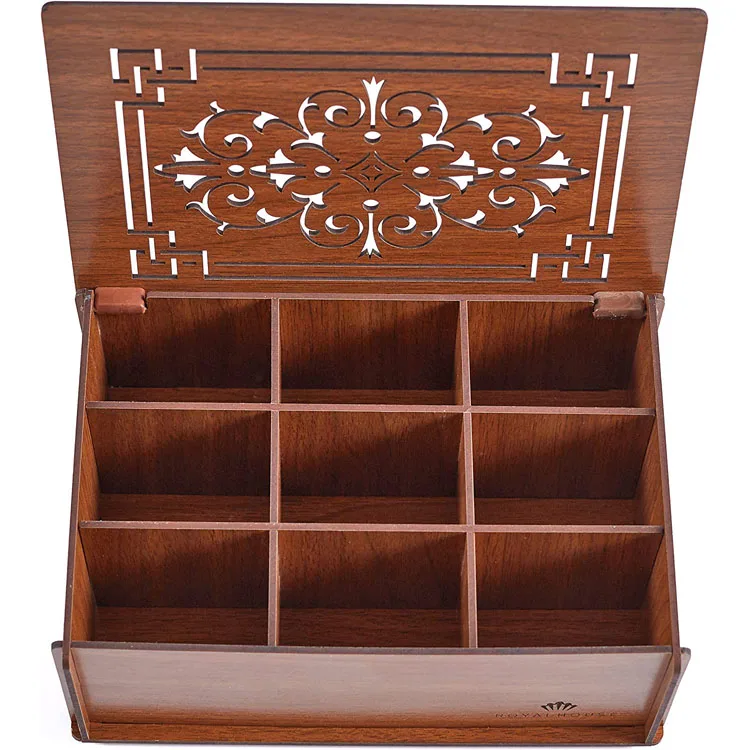 Bali Crafts Hand Made Wood Tea Box Oem Art Wooden Boxes For Tea ...