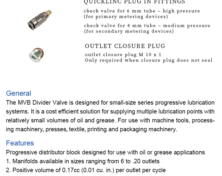 Separador De Lubricación Automático,Distribuidor De Bloques De Grasa,Sistema De Grasa Automático ...