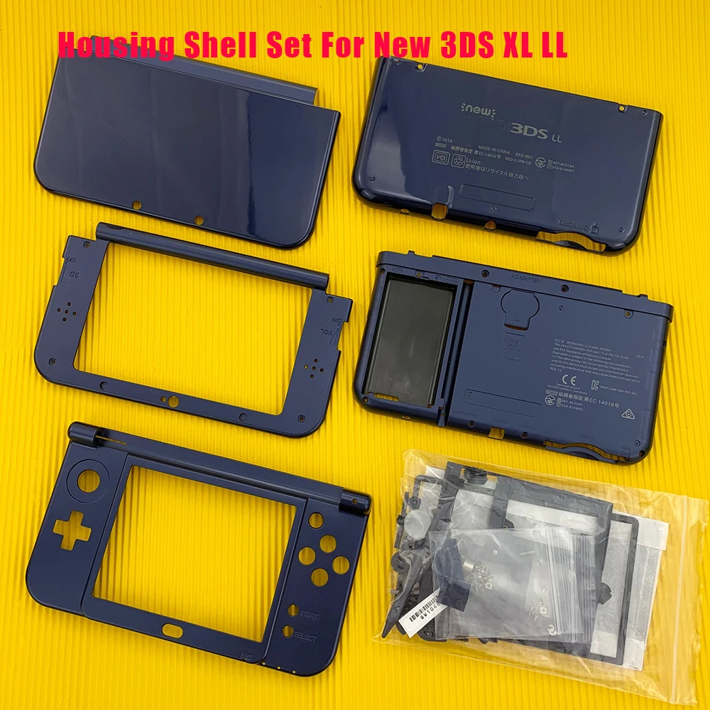 Console Case Housing Cover For Nintendo New 3ds Xl/ll Full Set Case ...