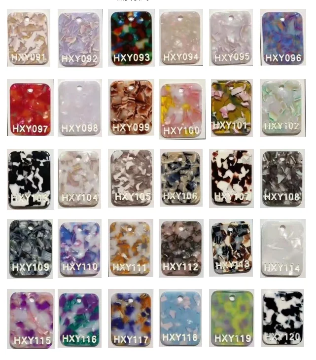 Wholesale Customized Cast Plastic Color Acetate Sheet