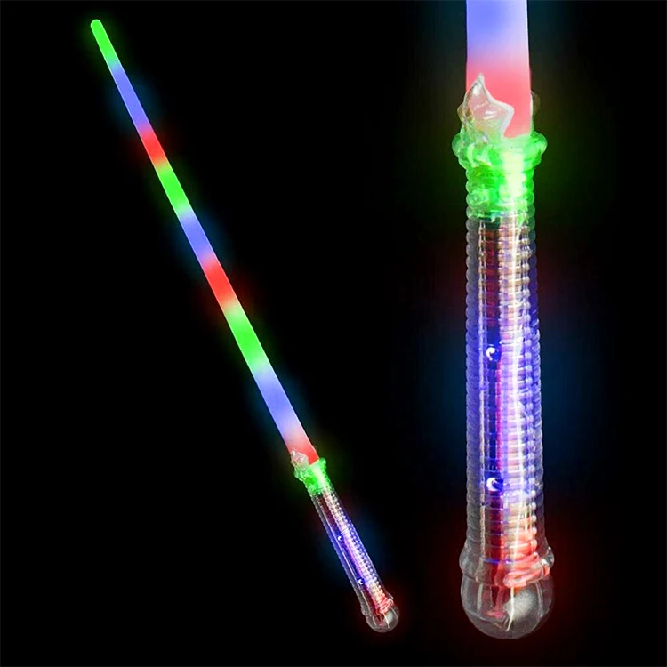Light Up Colorful Flashing Sword Led Saber Space Swords For Kid's Light ...
