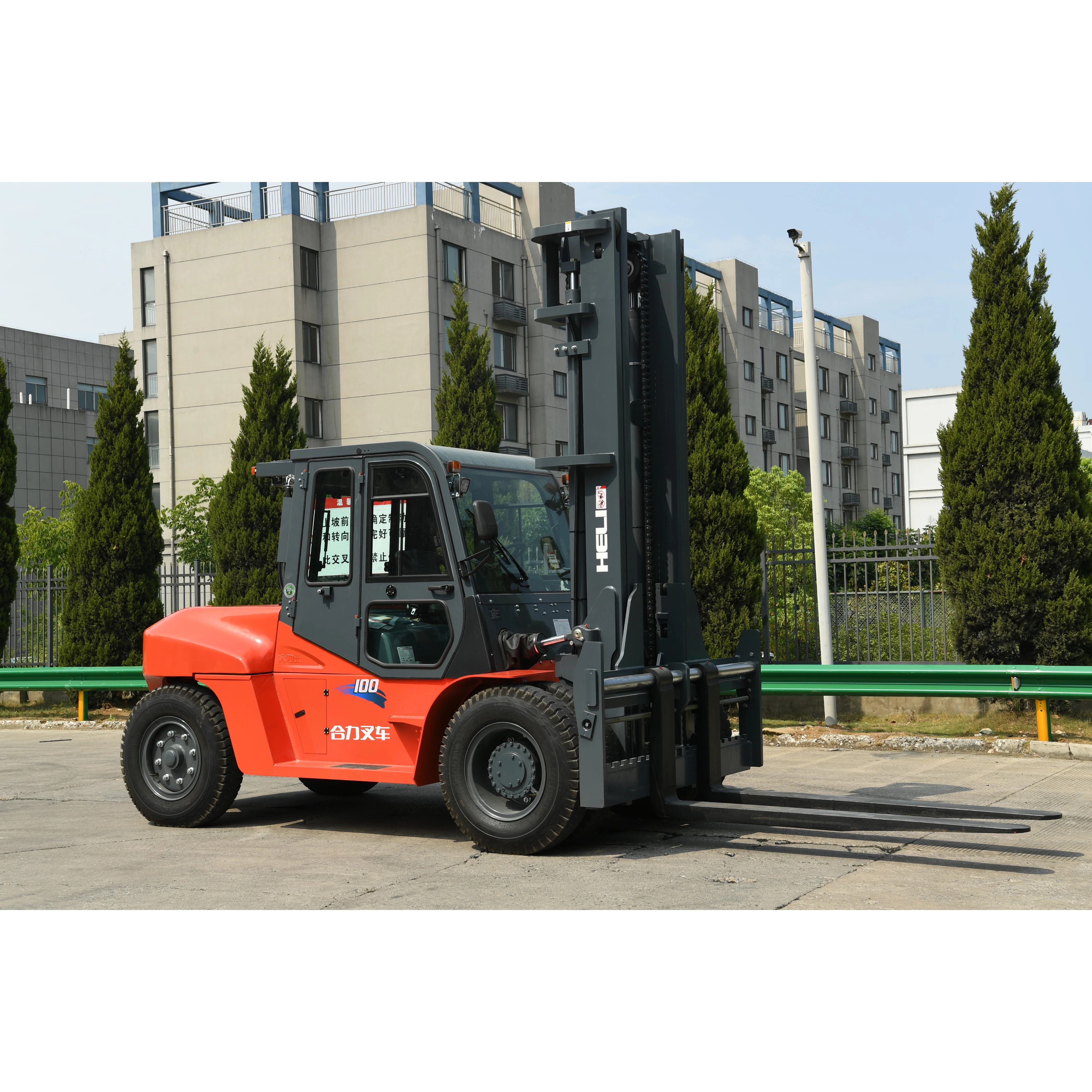 Heli K2 Series Quanchai Engine 10 Ton CPCD100 Diesel Forklift Price ...