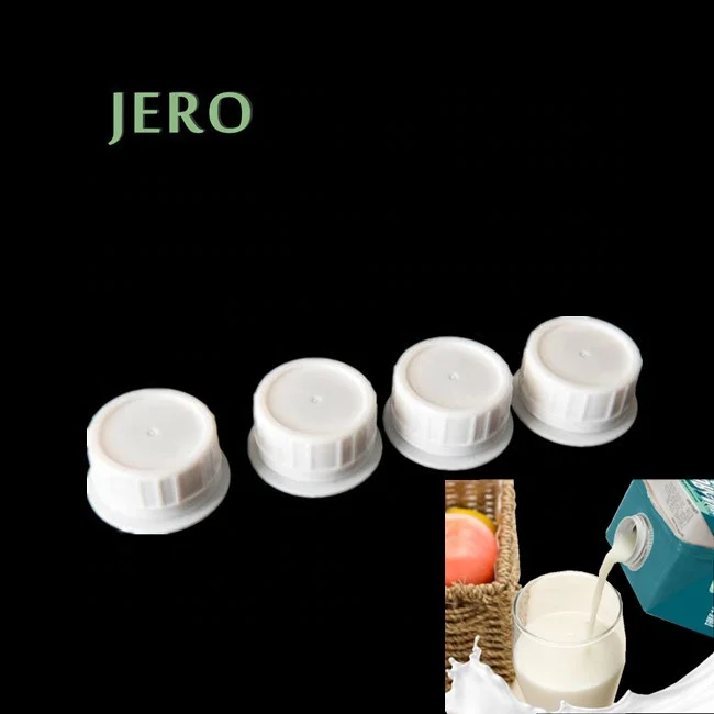 High Quality Milk Carton Plastic Screw Cap Gable Top Carton Beverage ...