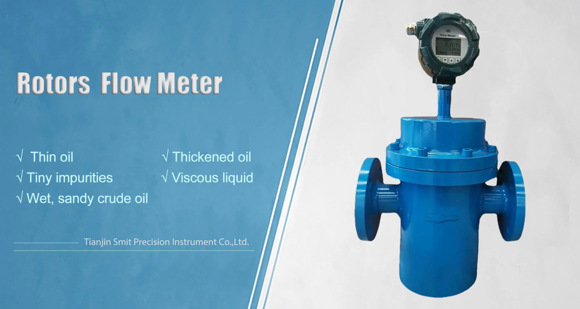 Electronic Digital Display Dual Rotameter Flowmeter 24VDC with Pulse ...