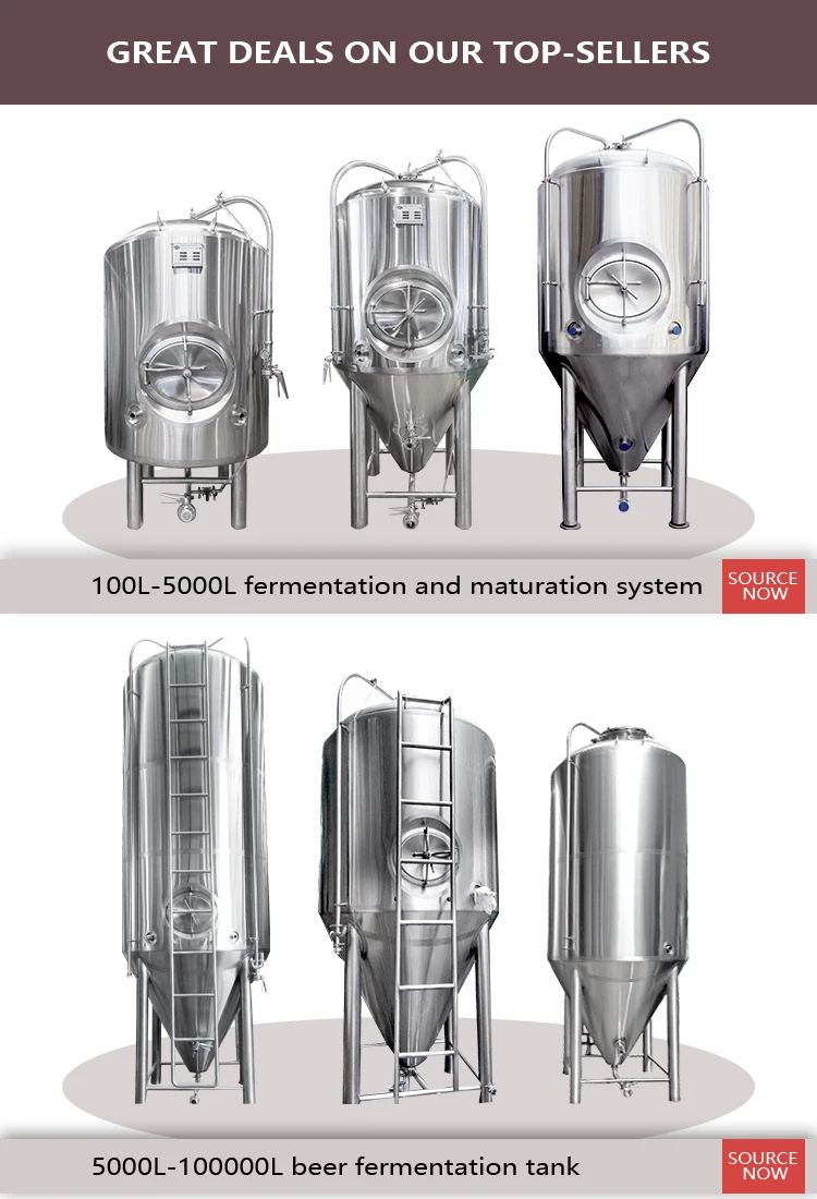 6000L Beer Fermentation Tank Unitank Industrial High Quality Brewery ...