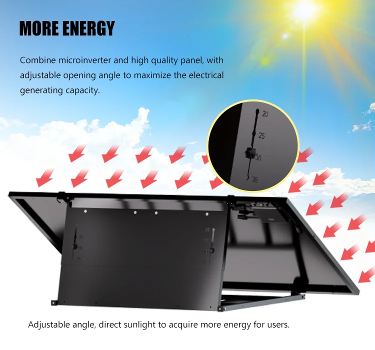 Balcony Solar System 800W - Efficient Photovoltaic Power