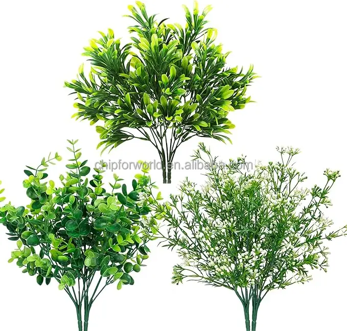Hg-c5239# Natural Artificial Greenery Bundles For Wedding Indoor Decoration Etc With High ...