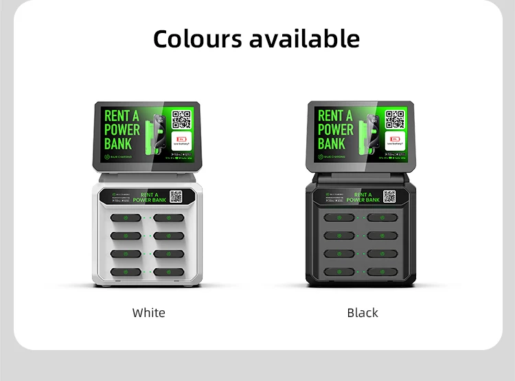 Commercial Public Power Bank Vending Machine With 10.1 Display Portable ...