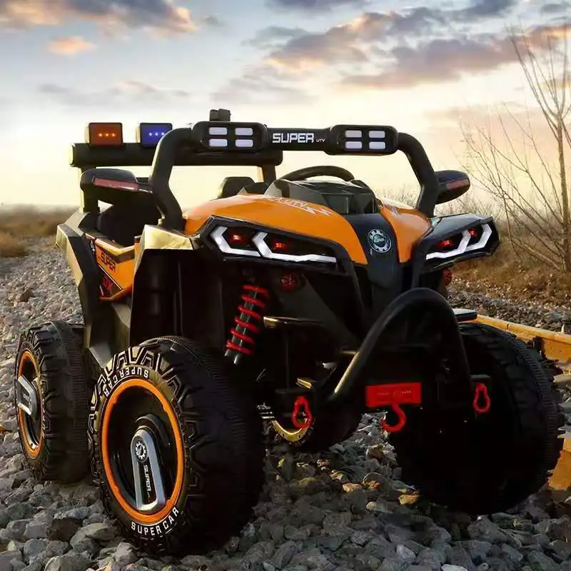 Big Children's Electric Four-wheel Off-road Vehicle Remote Control Car ...