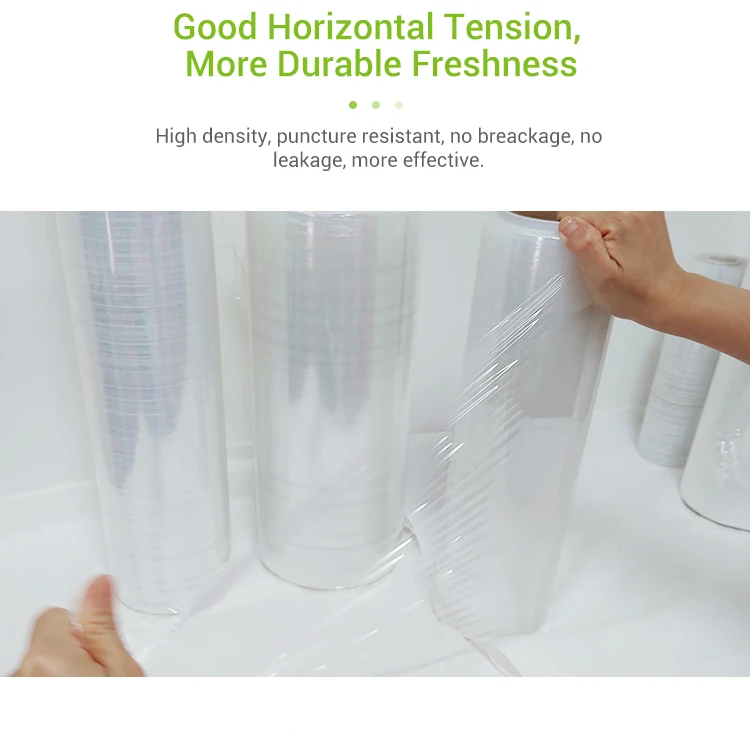 Pe Soft Industrial Stretch Film Roll Lldpe Hard Transparent Pallet Wrap ...