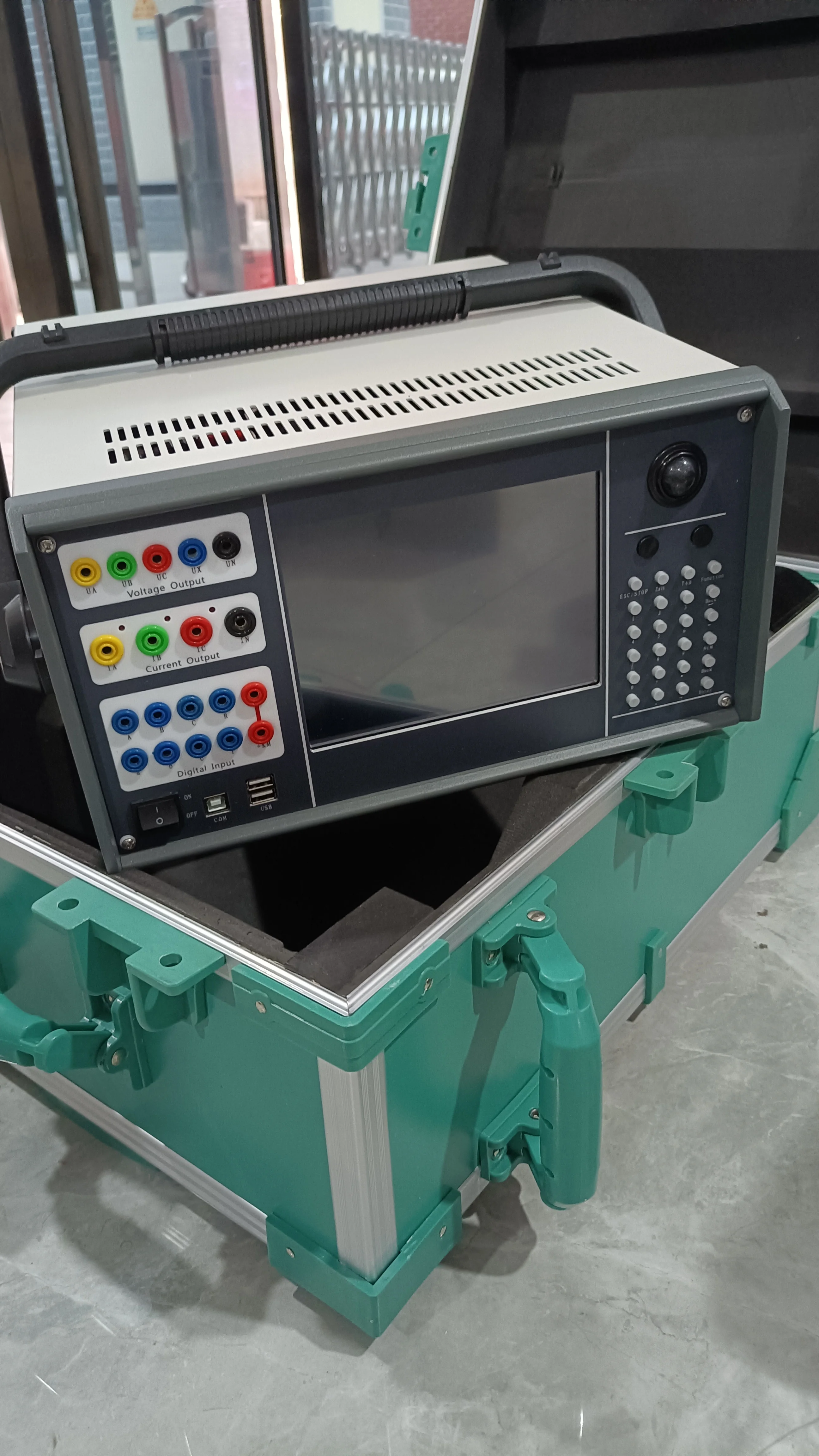 Relay Test Unit Secondary Injection Micro Computer Digital Three Phase ...