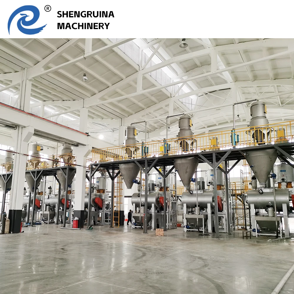 Dust Free Feeding,Vacuum Feeding,Metering,Weight Loss Batching System,Reaction Kettle Mixing ...