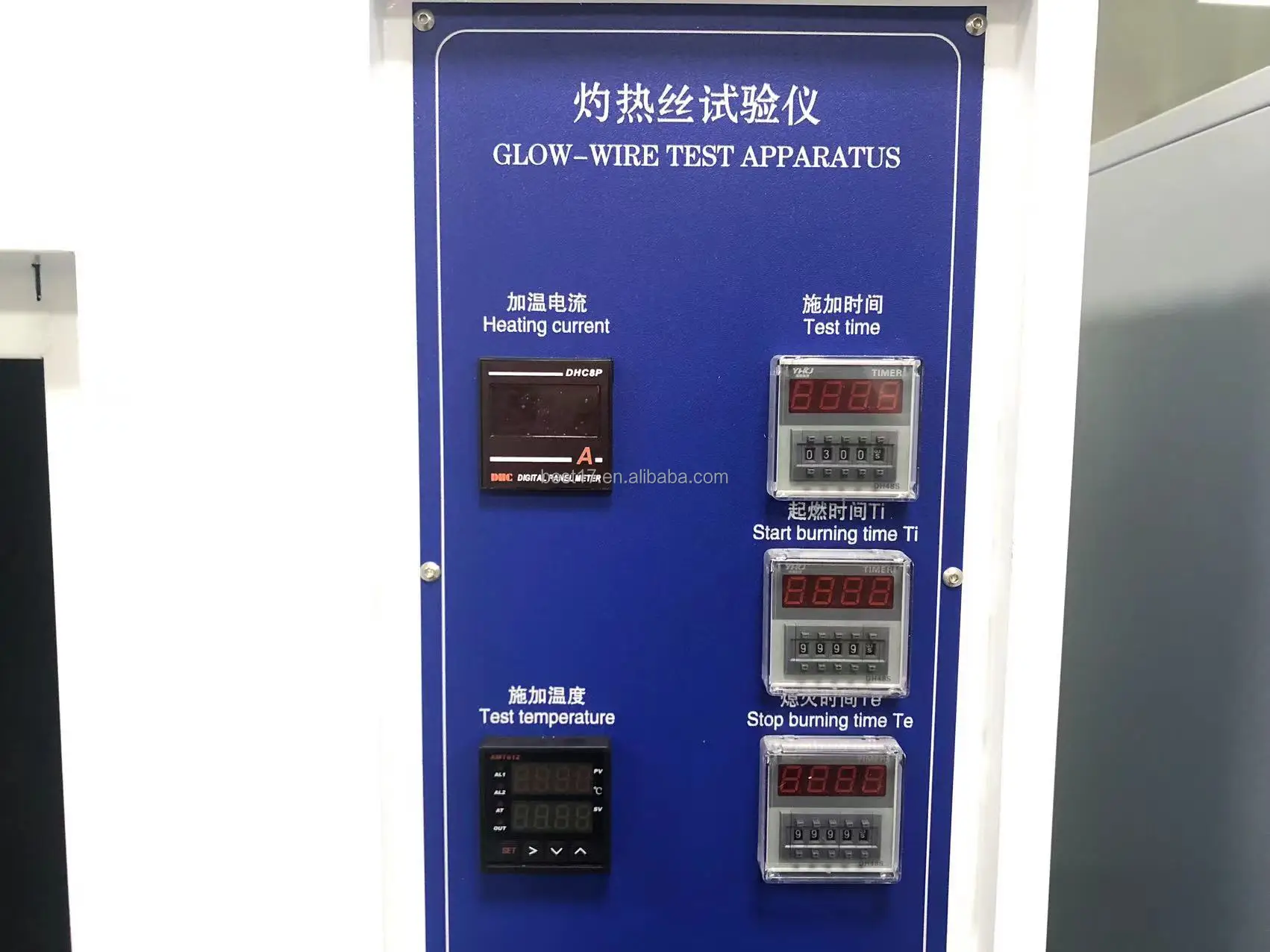 IEC 60884 Electric Glow Wire Burning Testing Apparatus for Non Metallic ...