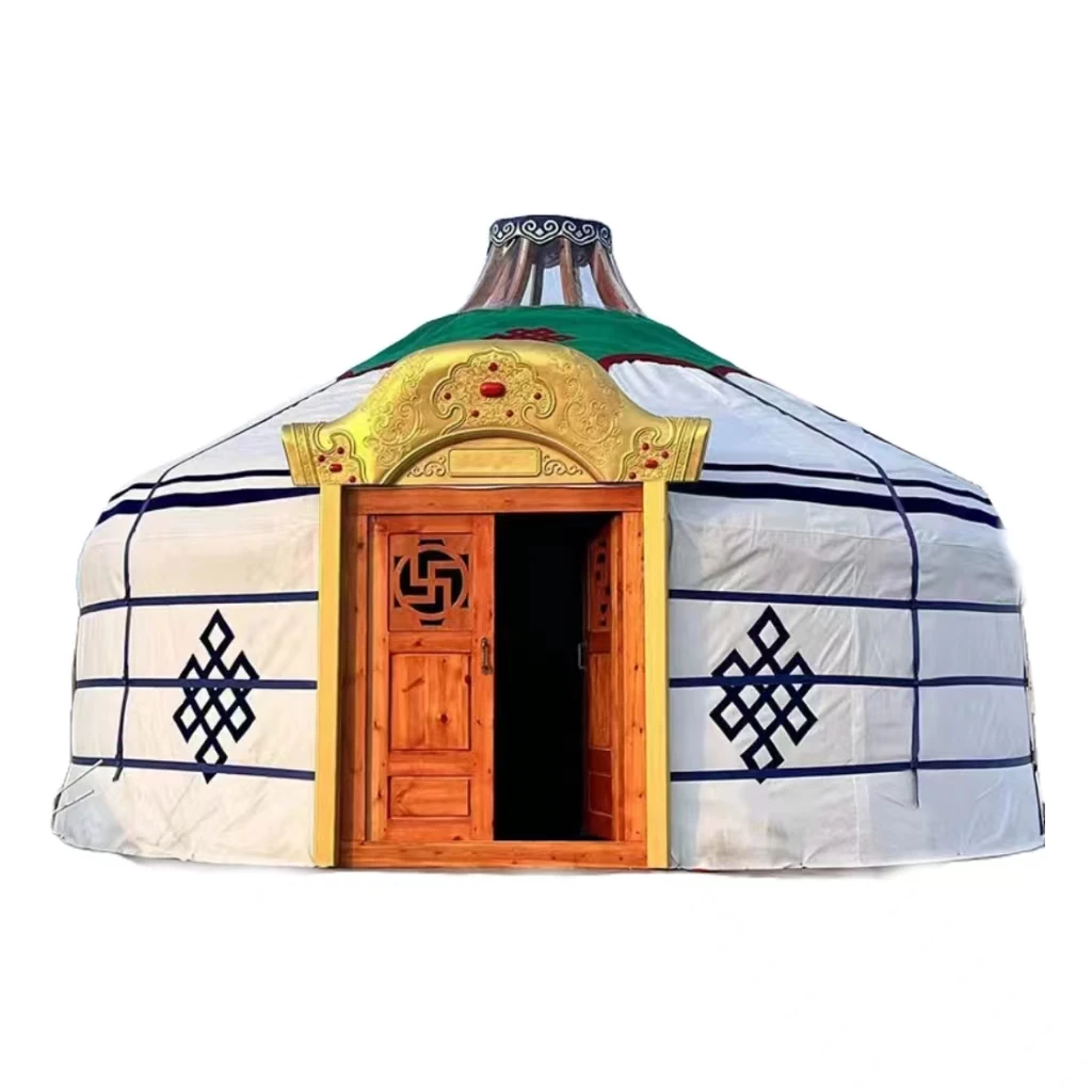 Four Season Outdoor Mongolian Tent Luxury Yurt Tents 7m for House ...