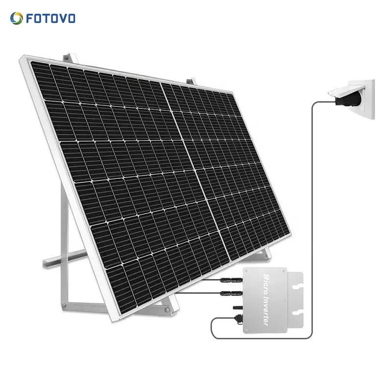 Fotovo Small Solar Balcony Power Plants 600w Pv Kits Mini-solar Energy ...
