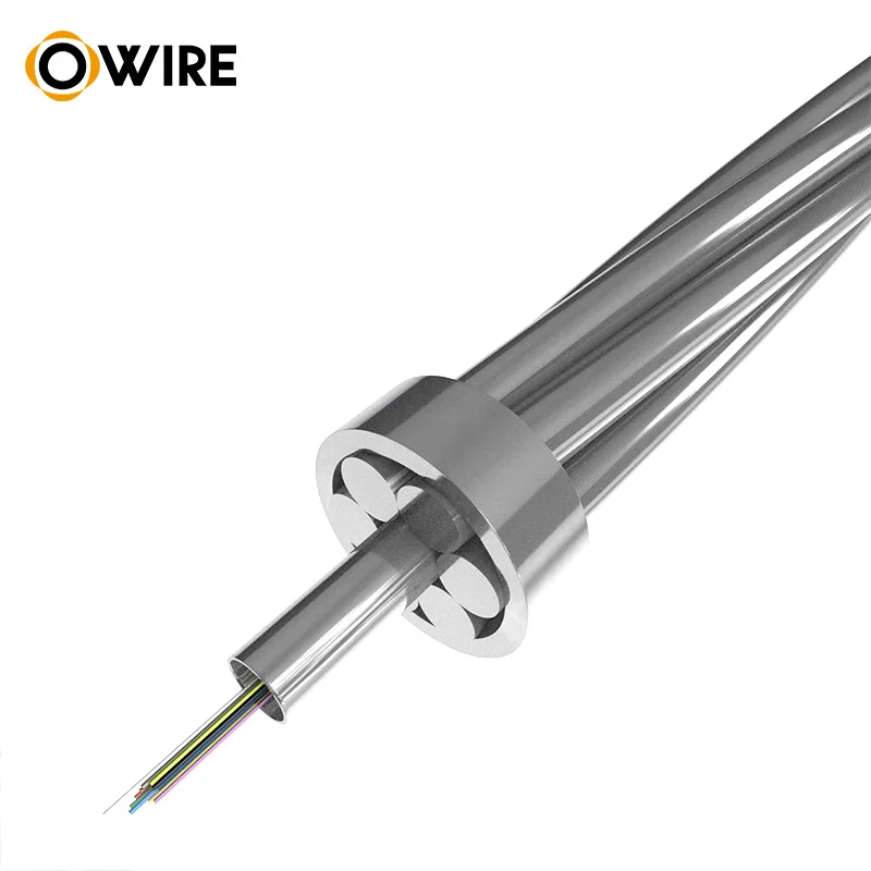 OPGW Cable Price - Stranded Fiber Optic Power Ground Wire