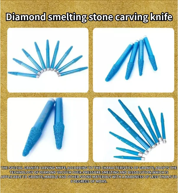 Gw - Marble Engraving Bits Diamond Granite Stone Engraving Bits Cutter ...