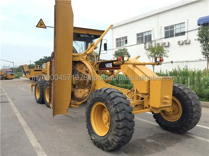 Secondhand Wheel Motor Grader 140k Grader Good Price Ready On Sale In ...